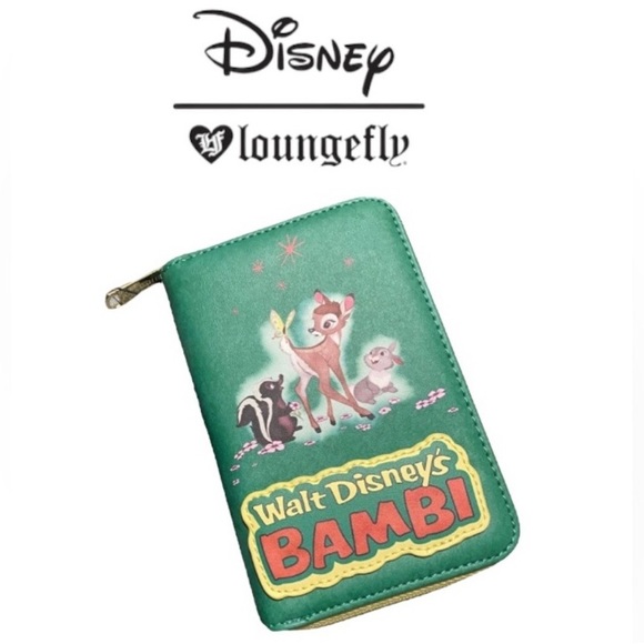 Loungefly | Bags | Nwt Loungefly Disney Bambi Wallet Archive Exclusive ...